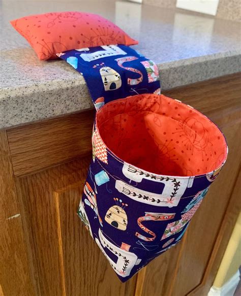 Thread Catcher Pin Cushion Scrap Sack Scrap Caddy Sewing Notions