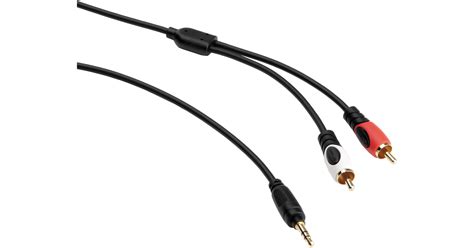 Pearstone 1 8 Stereo Mini To Dual RCA Y Cable 10 SMYC 2RM10