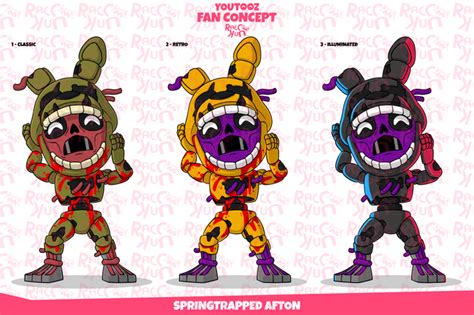 Springtrapped Afton Youtooz Fan Concept Ryoutooz