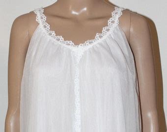 White Negligee Etsy