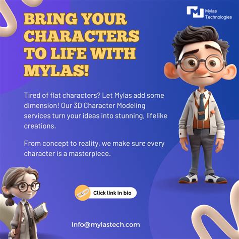 Mylas Technologies On Linkedin 3dcharactermodeling Digitalcreativity
