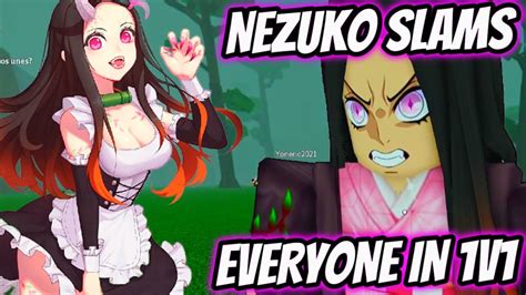 Nezuko Slams Entire Server In V Rogue Demon Youtube