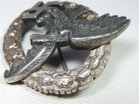 Luftwaffe Beobachterabzeichen Assmann Luftwaffe Observers Badge