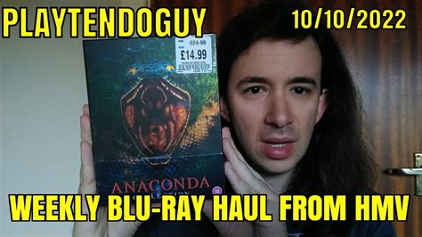 WEEKLY BLU RAY PICK UPS FROM HMV AMAZON 10 10 2022 YouTube