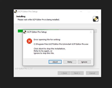 Attempted To Update Gcp Editor Pro To 120 Over 110 General Help