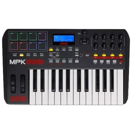 Akai Mpk225 25 Key Semi Weighted Keyboard Controller Long And Mcquade