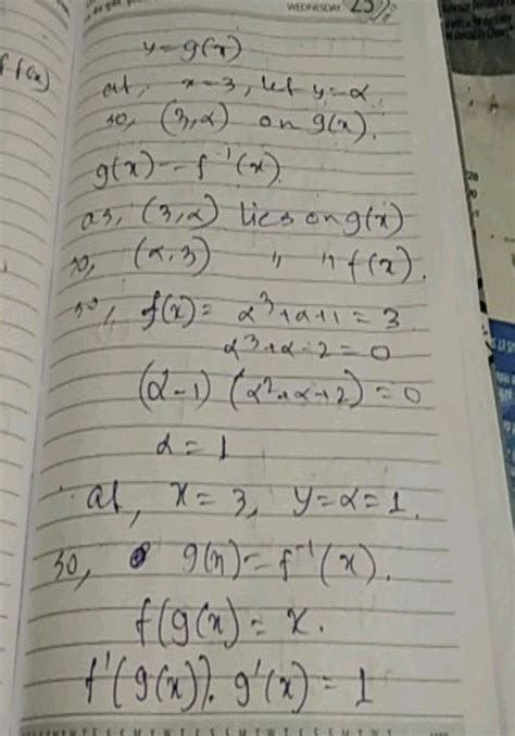 QUESTON 42 Let F X X 3 X 1 And G X Be Its