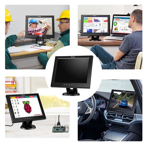 Eyoyo 12 Inch Hdmi Monitor With Bnc Vga Av Hdmi Input 800x600 Portable 4 3 Tft Lcd Monitor Hd