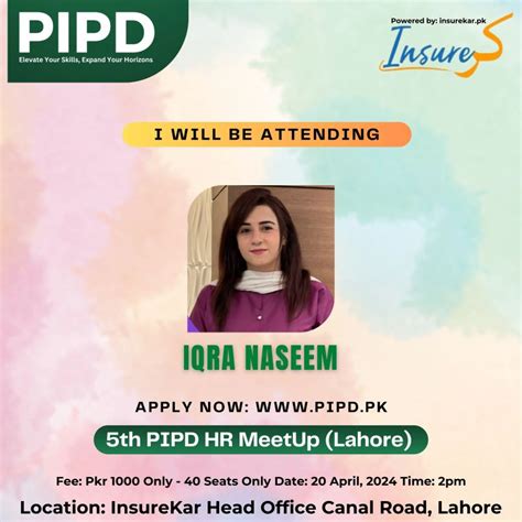 Iqra Naseem Chrp On Linkedin Meetup Chrp