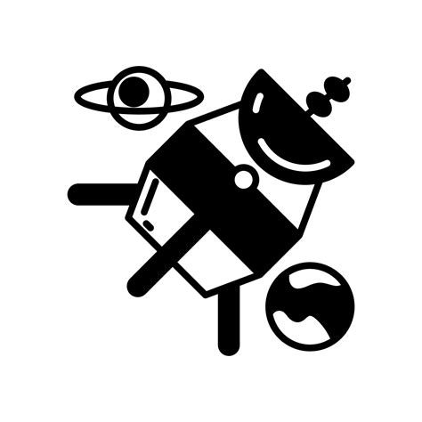 Space Probe Icon In Vector Illustration 36445544 Vector Art At Vecteezy