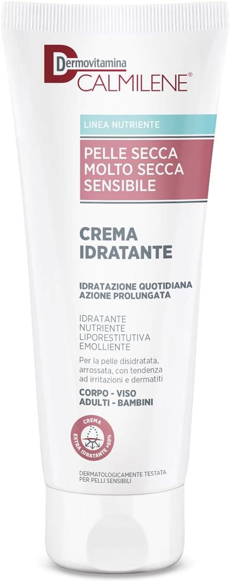 Dermovitamina Calmilene Crema Idratante 250 Ml Crema Idratante Viso E
