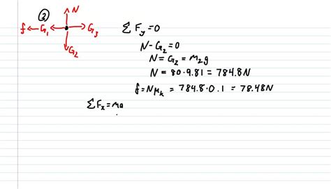 The Drawing Shows Three Objects They Are Connected By Strings That