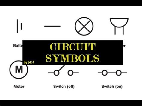 Circuit Symbols EXPLAINED BBC Bitesize KS2 YouTube