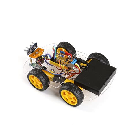 4wd robô carro kit para arduino uno r3 inteligente Grandado