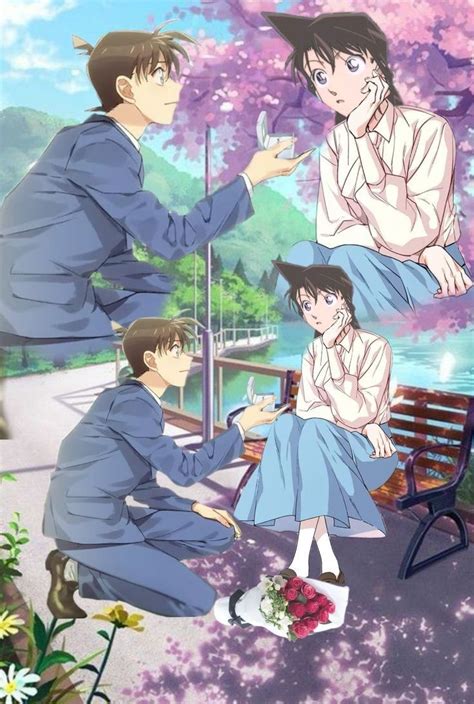 Shinichi Und Ran ️ Detective Conan Wallpapers Detective Conan Conan