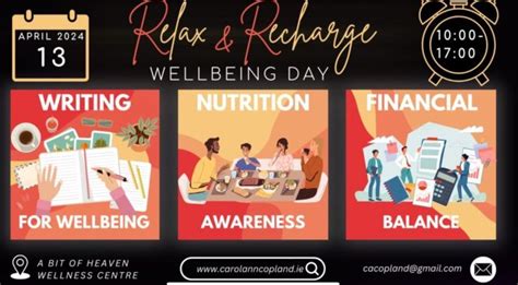 Relax And Recharge Wellbeing Day A Bit Of Heaven Rathfarnham Dublin 13