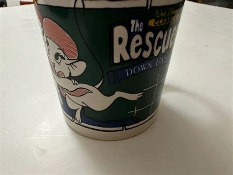 Walt Disney Classics The Rescuers Down Under Cup Mug Vinted