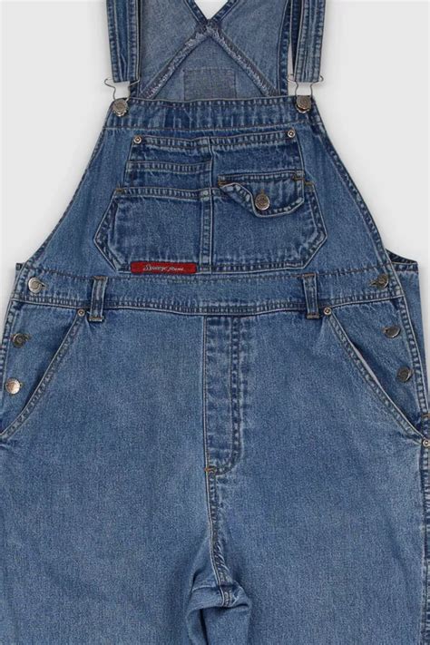Vintage 90s Medium Wash Denim Overalls Urban Outfitters