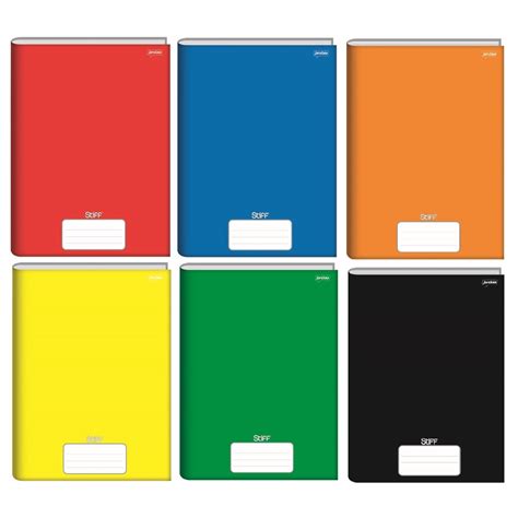 Caderno Brochura 96 Folhas Capa Dura Grande UNITÁRIO Shopee Brasil