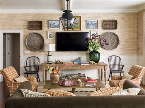 Country Chic Living Room Decorating Ideas Cabinets Matttroy