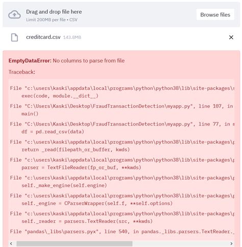 When I Run The Code It Gives An Error There Is Not Anything Wrong In