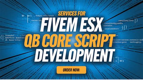 Create Custom Scripts For Your Fivem Esx And Qbcore Server Framework By Russel Walker Fiverr