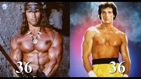 Arnold And Sylvester Stallone Bodybuilding