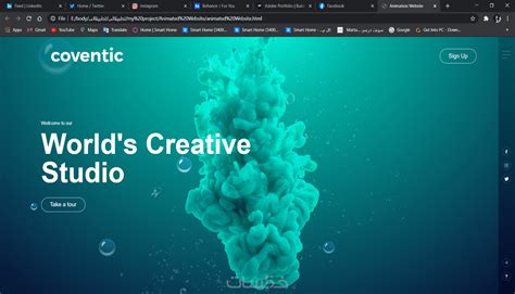 تصميم صفحه ويب متجاوبة مع جميع الشاشات باستخدام Html Css خمسات