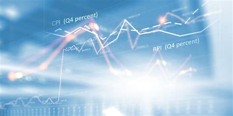 Premium Photo Business Graph And Trade Monitor Mixed Media