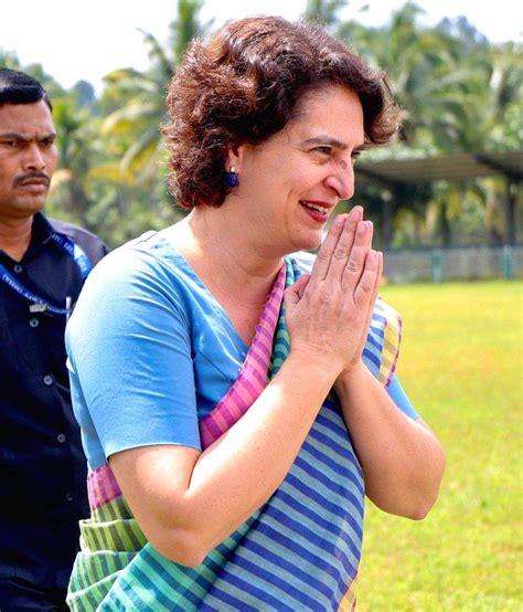 Congress General Secretary Priyanka Gandhi Vadra Receives A Warm