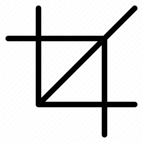Crop Graphic Image Tool Icon Download On Iconfinder