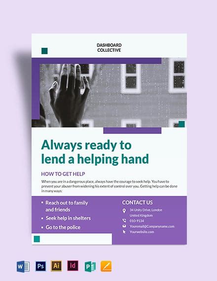 Domestic Violence Flyer Templates