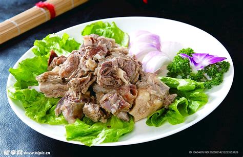 祁连山手抓羊肉摄影图 传统美食 餐饮美食 摄影图库 昵图网