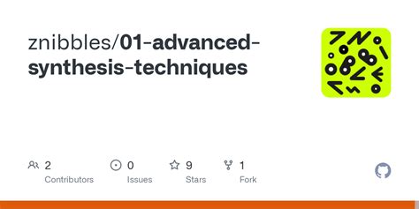 GitHub Znibbles Advanced Synthesis Techniques