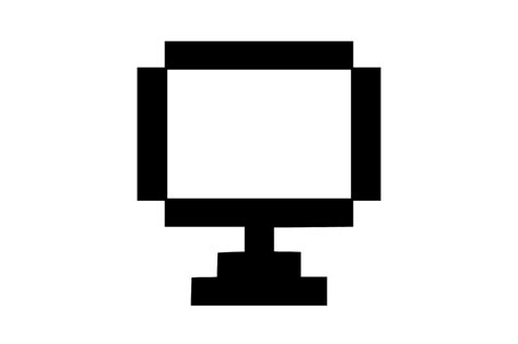 Bitmap Web Monitor Symbol Graphic By Graphicsbam Fonts · Creative Fabrica