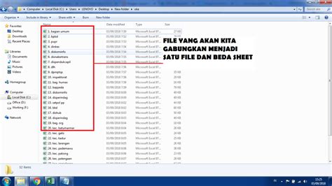 Menggabungkan Beberapa File Excel Menjadi Satu File Beda Sheet Jagoan Office