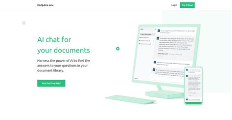 Corpora And 33 Other Ai Tools For Document Qanda