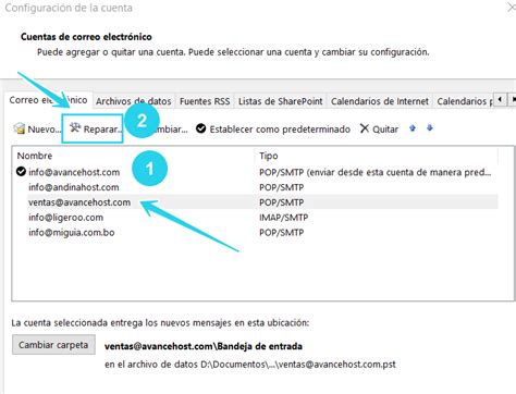 Como Configurar Correo En Outlook 2019 Con POP3 Preguntas Frecuentes