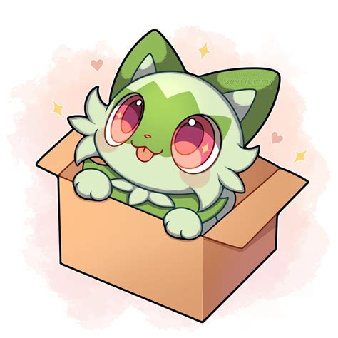 Sprigatito Pokemon Drawn By Sevi Seviyummy Danbooru