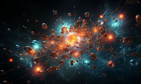 Cluster Of Various Objects In Computer Generated Image Stock Image Image Of Composition Group