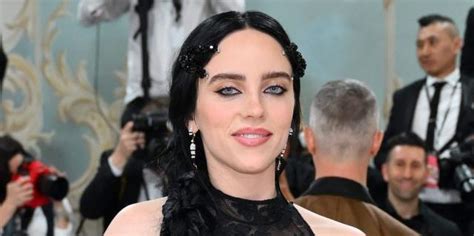 Billie Eilish Gave Full Gothic Glam In A See Through Lingerie Dress At The Met Gala