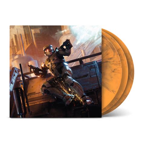 Halo 2 Limited Edition Deluxe Triple Vinyl Laced Records