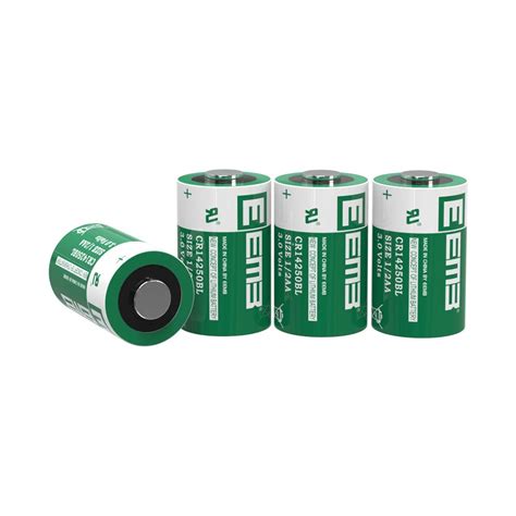 Buy 4X EEMB CR 14250 1 2 AA 3V Lithium Battery For Dive Computer Scuba