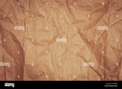 Crumpled Recycled Paper With Texture Background Stock Photo Alamy