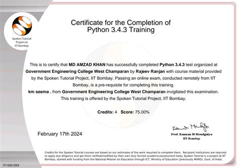 Amzad Khan On Linkedin Developer Coding Spokentutorial Iitbombay