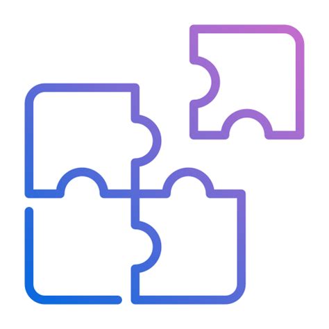 Problem Solving Generic Gradient Outline Icon Problem Solving Generic Gradient Outline Icon