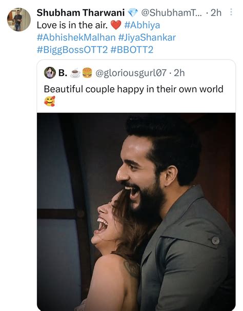 Shubham Tharwani 💎 On Twitter Abhiya😍 Abhishekmalhan Jiyashankar