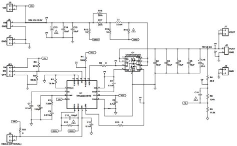 typical application circuit for tps43060 synchronous boost converter