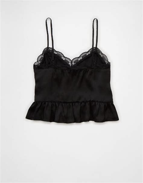 Ae Lace Slip Cami Tank Top