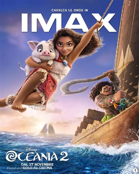 Moana 2 2024 Italian Movie Poster